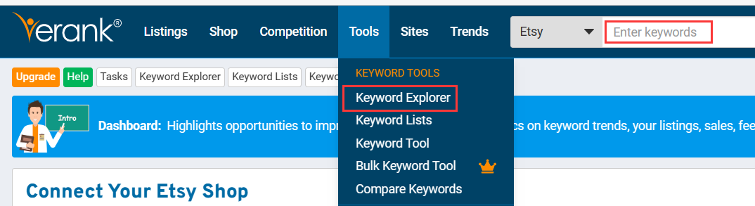 Etsy免费工具-erank – erinae.com